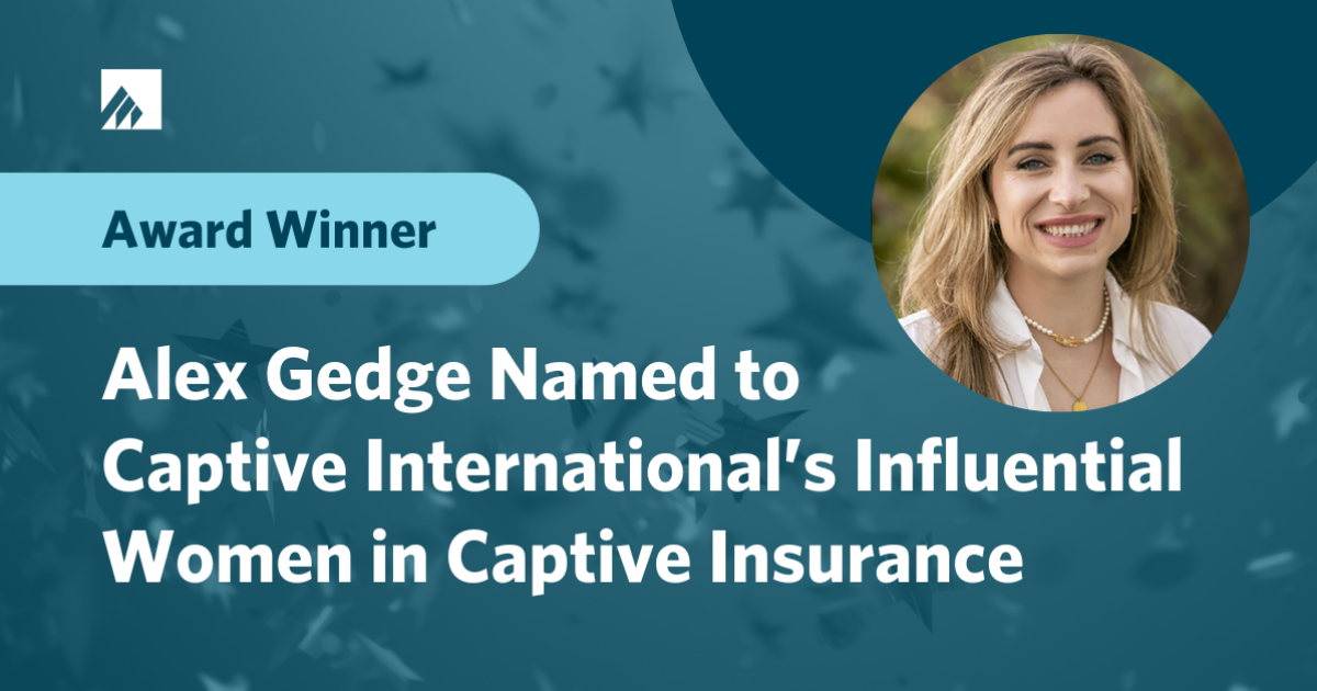 Alex Gedge Named to Captive International’s Influential Women in ...